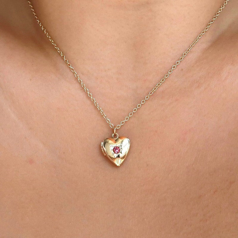 Heart Shaped Locket - Etsy