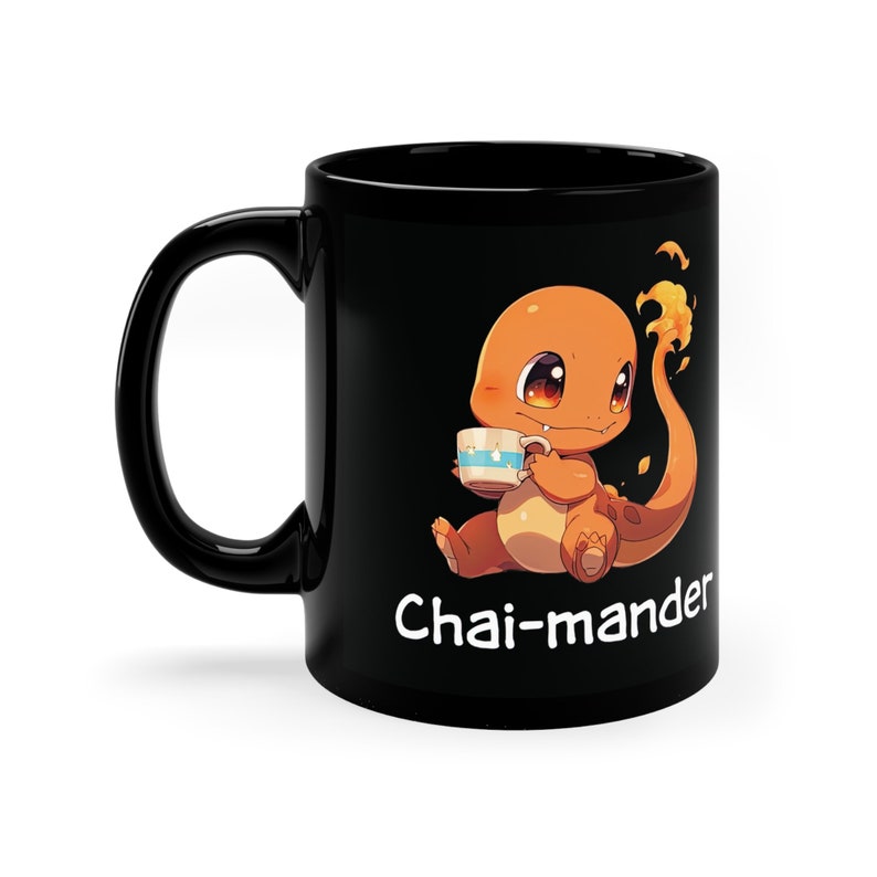 Charmander Mug Pokemon Anime Mug Coffee Cute Cup Kawaii Gift Pokemon ...