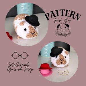 Guinea Pig Crochet Digital Pattern: Easy Amigurumi Tutorial for ...