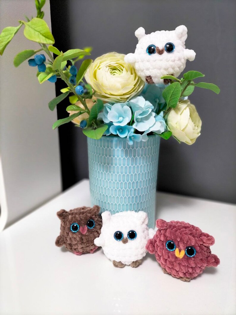 Owl Crochet Pattern: Easy Amigurumi Tutorial for Beginners - Plush Toy ...