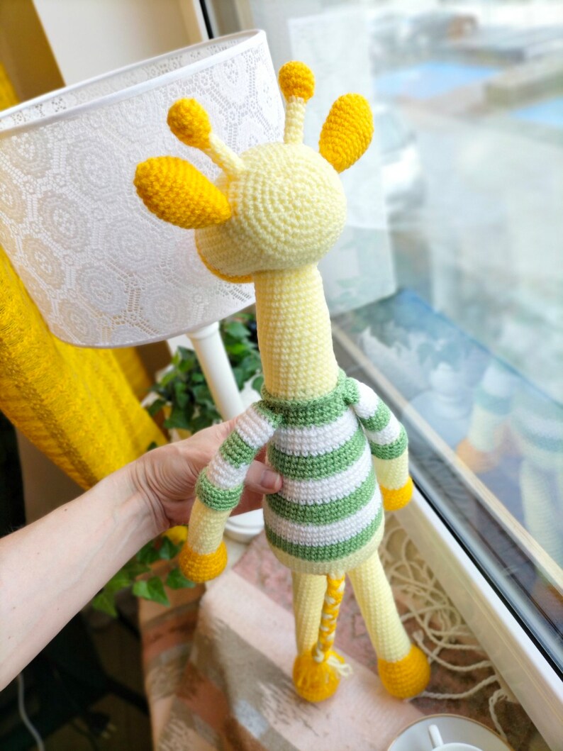 Crochet Giraffe Adorable Handmade Toy - Etsy