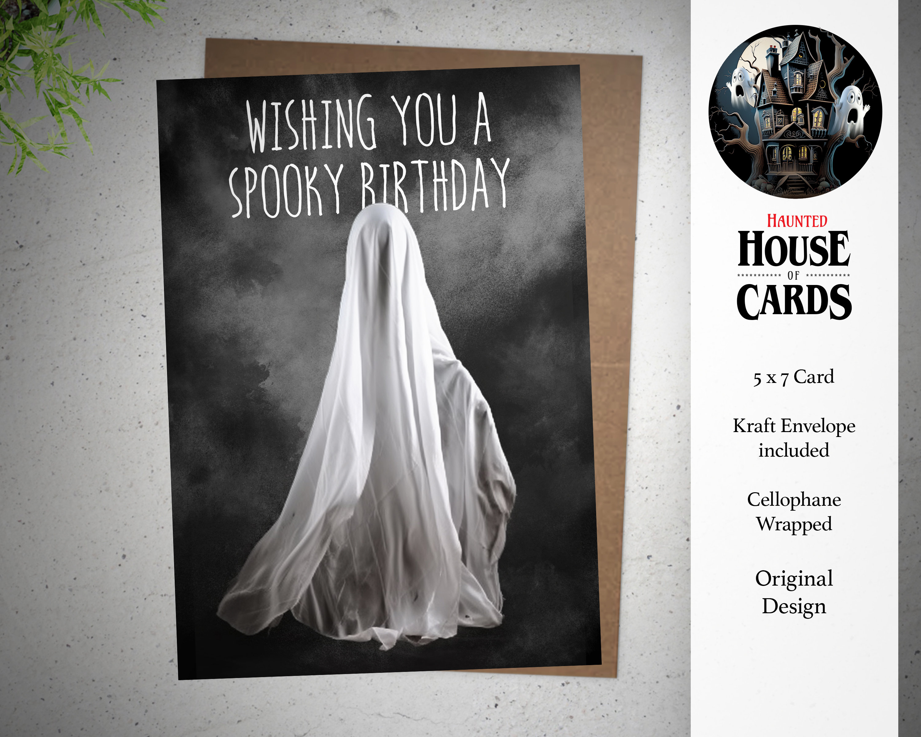 Spooky Birthday, Horror Birthday, Birthday Card, Spooky, AI Design ...