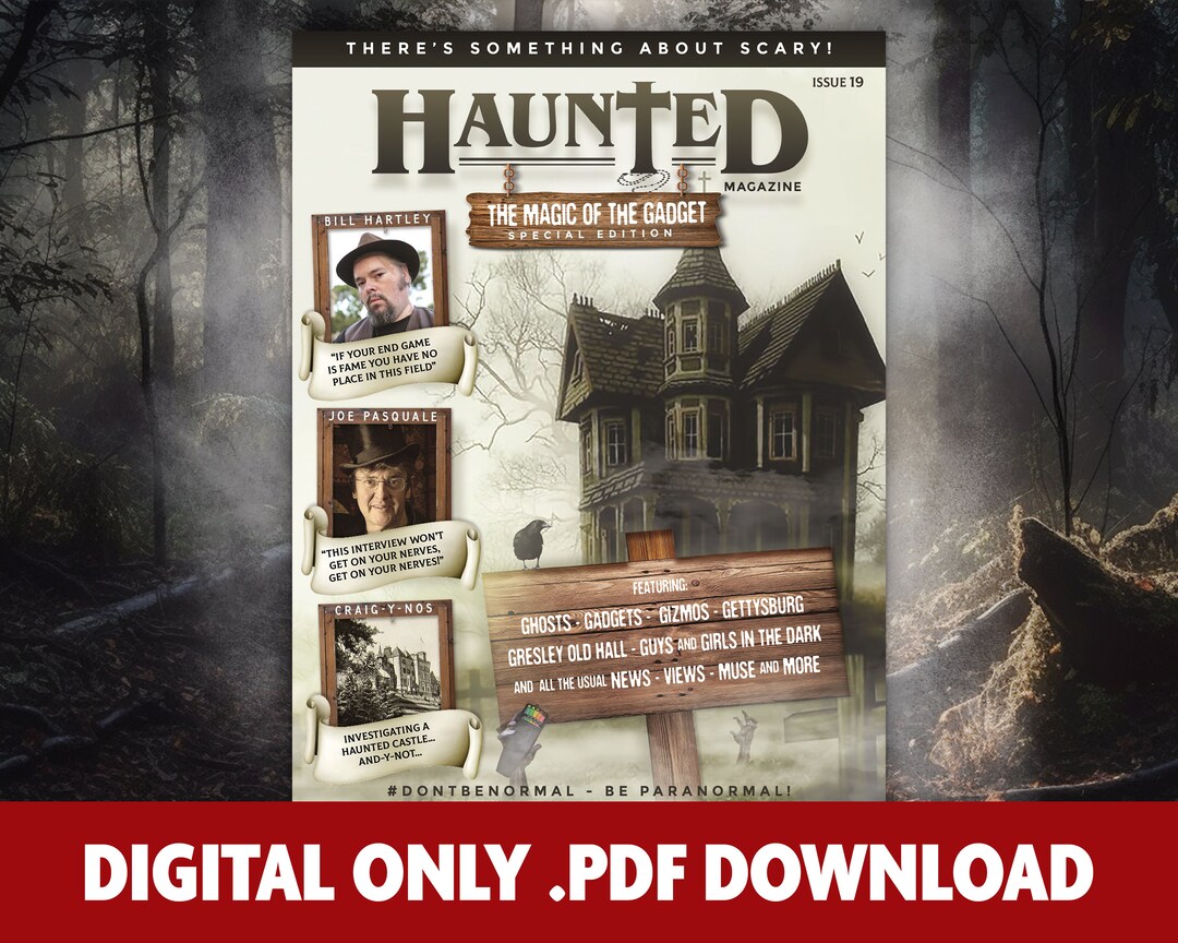 Haunted Magazine Issue 19 - Digital Only Download - Paranormal ...