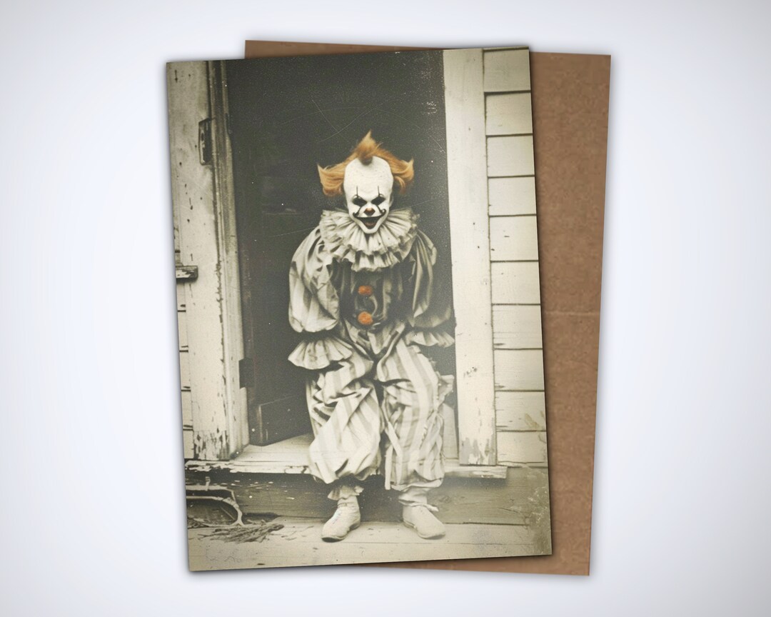 Scary Clown, Pennywise Inspired, Gacy, Stephen King, Urban Legend ...