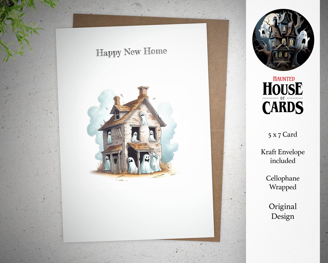 Happy New Home, Funny New Home Card, Congrats New Home, Housewarming ...