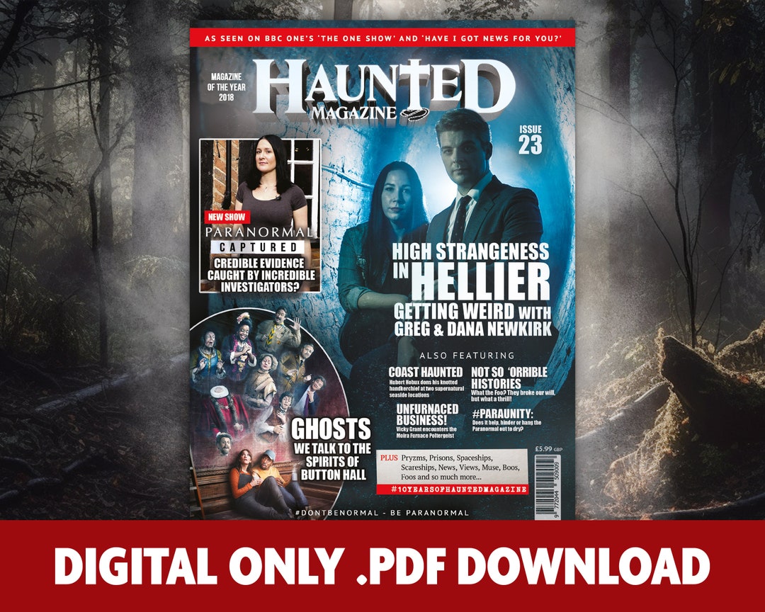 Haunted Magazine Issue 23 - Digital Only Download - Paranormal ...