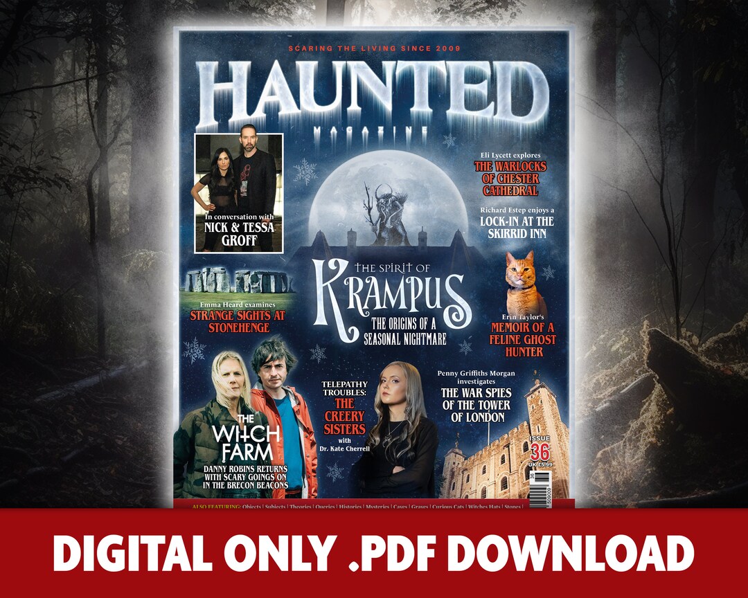 Haunted Magazine, Winter Edition 36, Paranormal & Supernatural (PDF ...