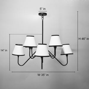 Branching Light Fixture Black Chandelier Crystals Lighting Light ...