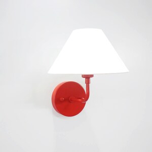 Red Wall Lighting the Perfect Wall Lamp for Modern Sophistication - Etsy