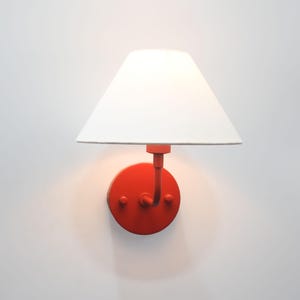 Red Wall Lighting the Perfect Wall Lamp for Modern Sophistication - Etsy