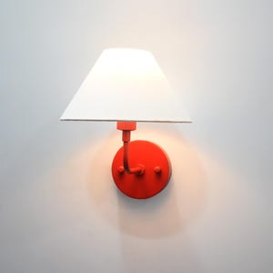 Red Wall Lighting the Perfect Wall Lamp for Modern Sophistication - Etsy