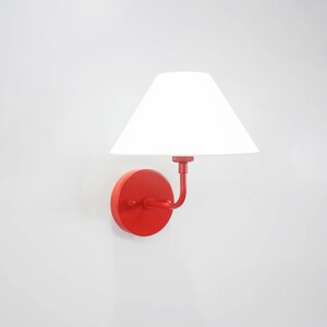 Red Wall Lighting the Perfect Wall Lamp for Modern Sophistication - Etsy