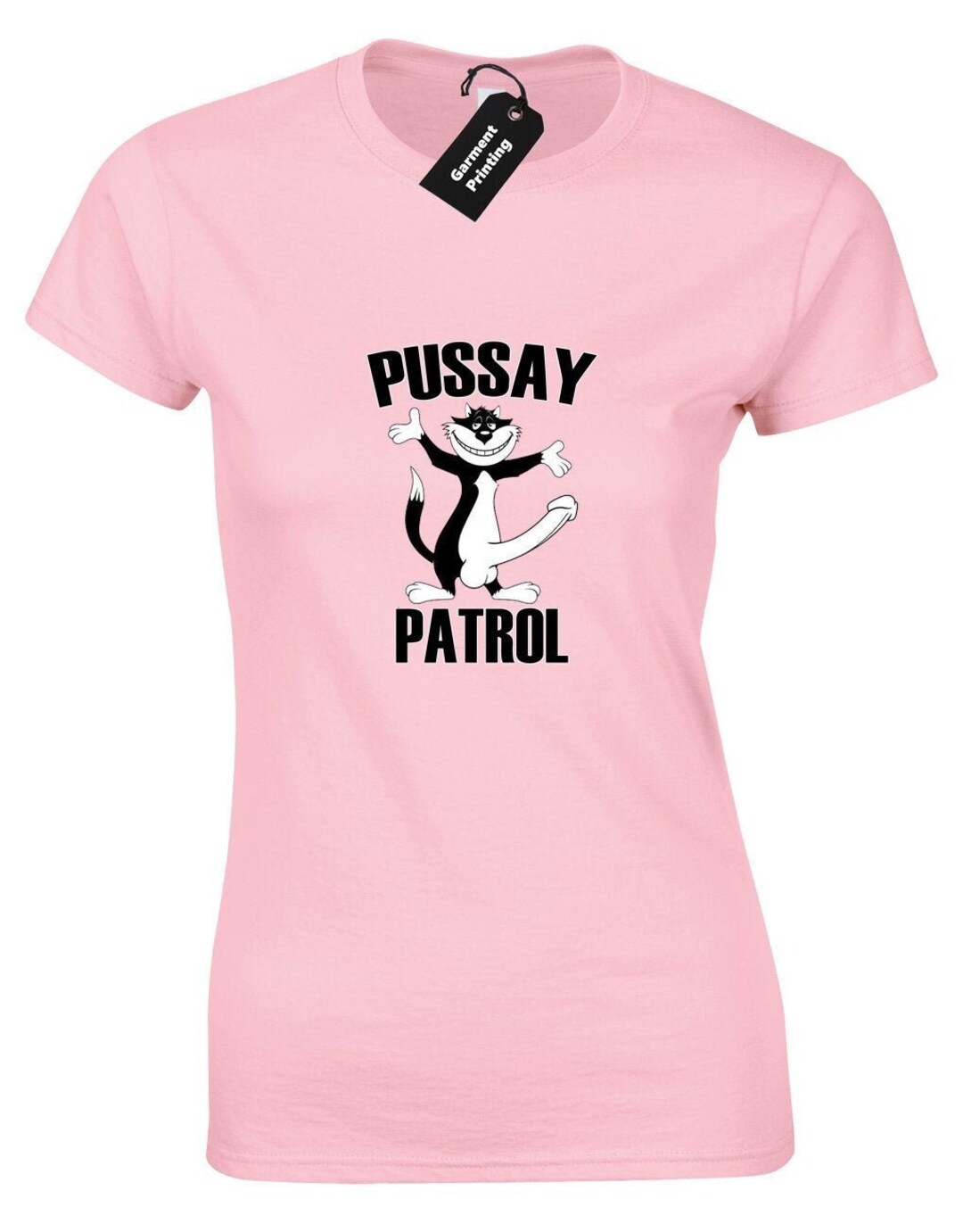 Pussay Patrol Ladies T-shirt Womens Funny Rude Inbetweeners - Etsy UK