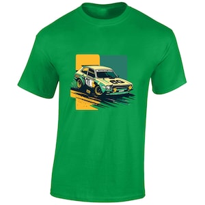 Classic Rally Racing Car Mens T Shirt Unisex Funny Rallying off Road ...