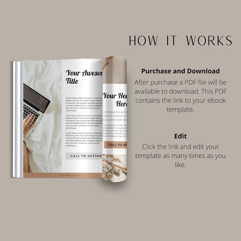 Ebook Template Workbook Canva Coaching Designer Workbook Lead Magnet ...