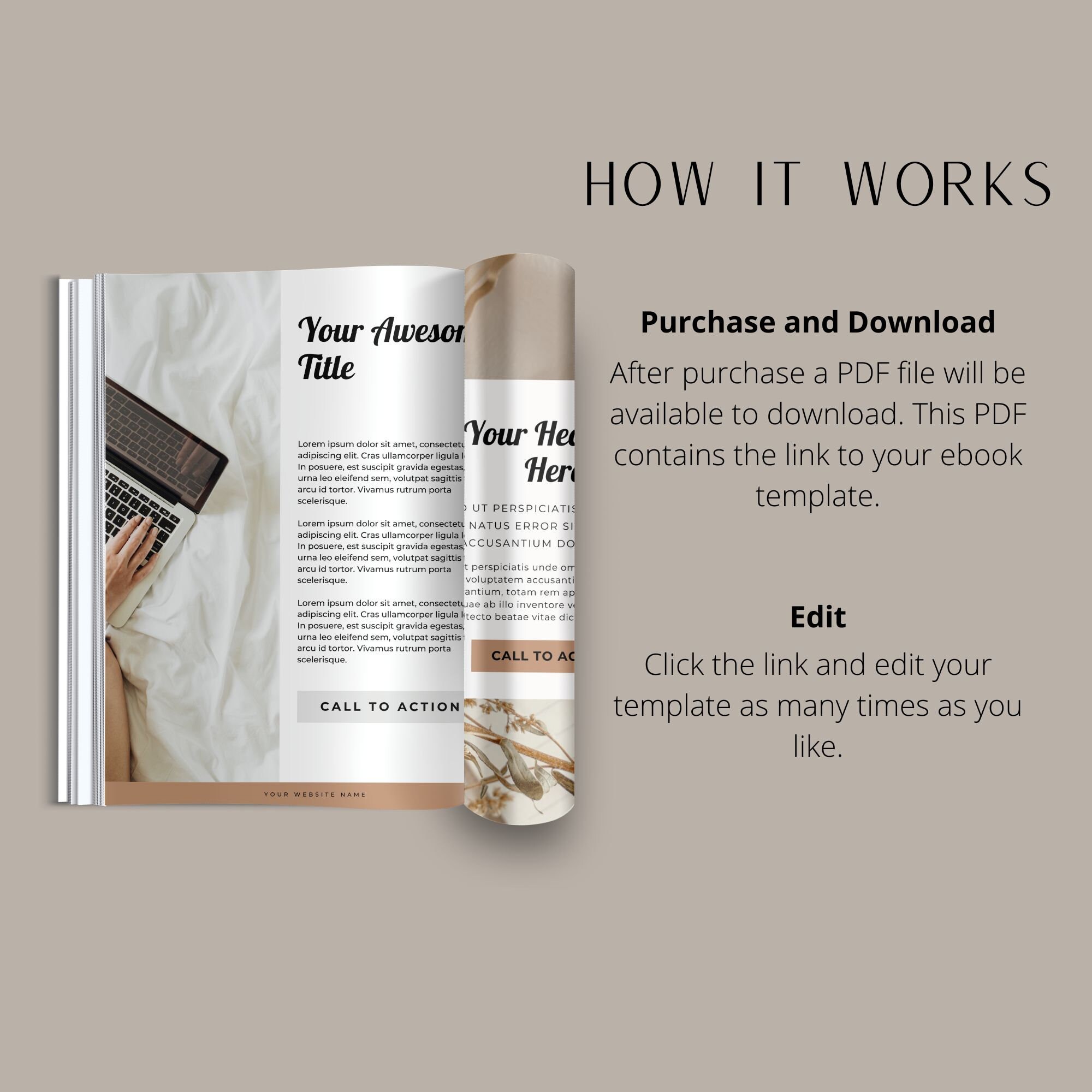 Ebook Template Workbook Canva Coaching Designer Workbook Lead Magnet ...