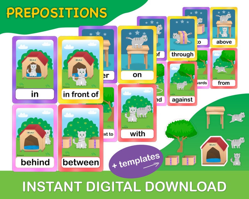 Prepositions - Etsy