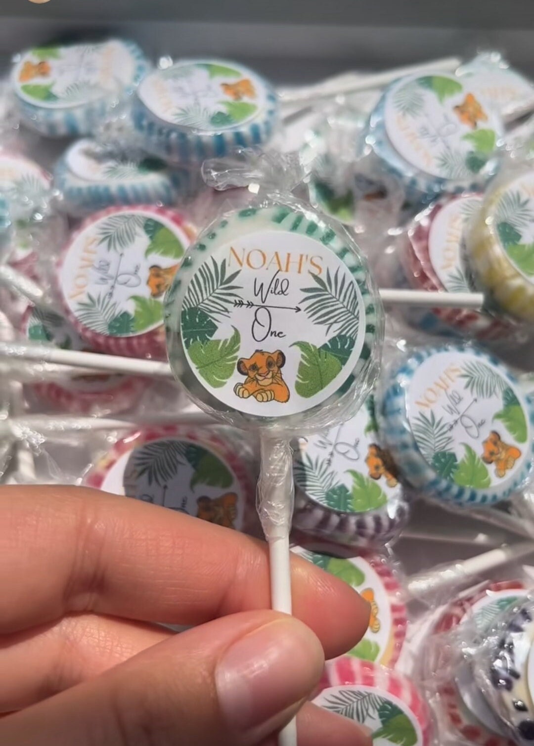 Guest Gift, Personalized Lollipop, Lollipop, Birthday Candy Mevlit ...