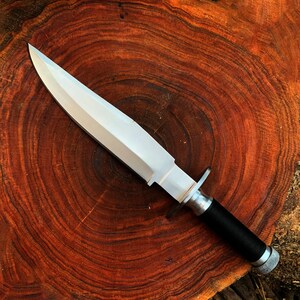 Handmade Predator Movie Knife: Jack Crain Replica, 5160 Steel, Leather ...