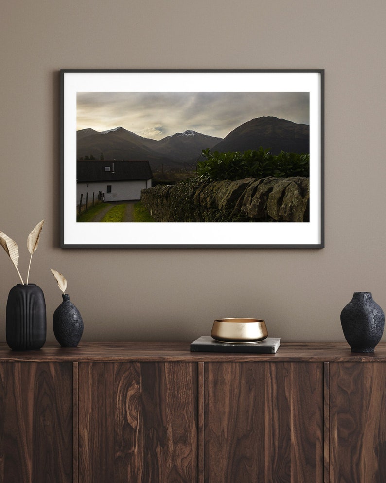 Scottish Highlands Home Digital Download Print L Rustic House L Photo ...