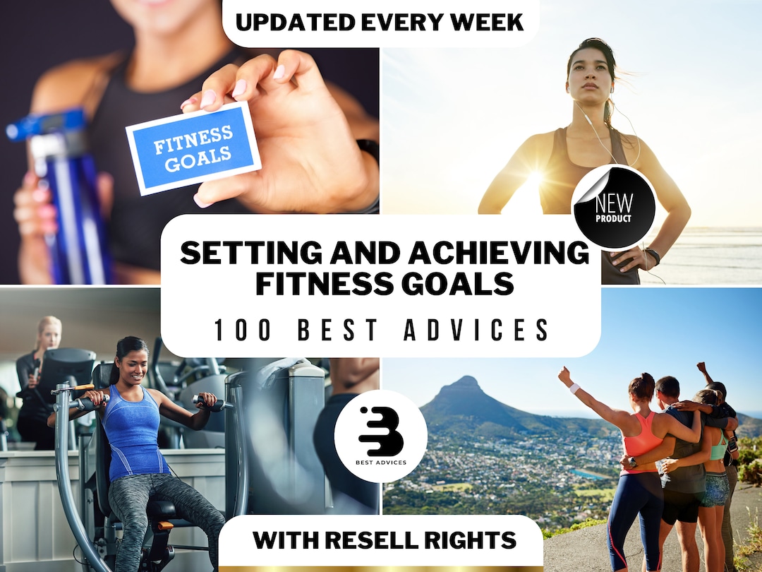 Fitness Goals Roadmap SMART Goal Setting Incremental Milestone Planning ...