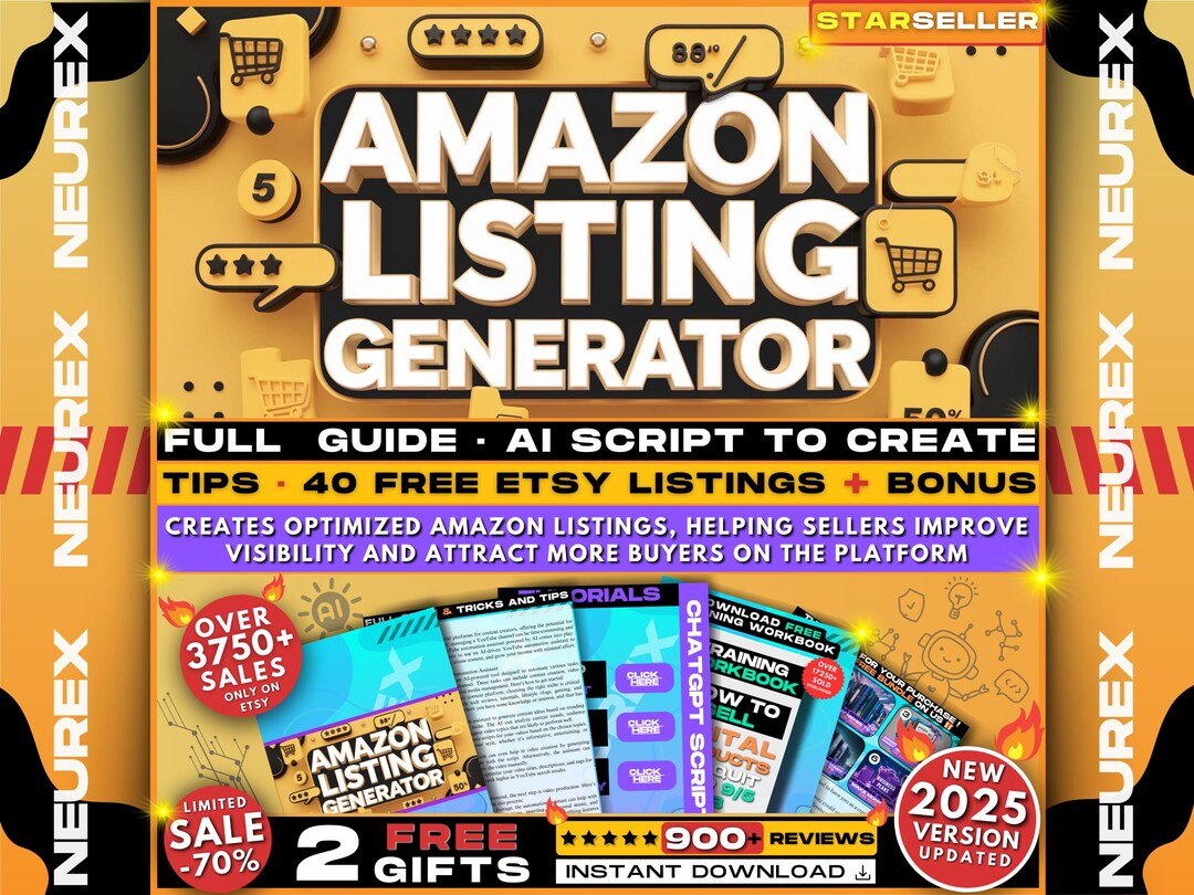 Chatgpt Amazon Listing Generator Prompt, Product Descriptions, E ...