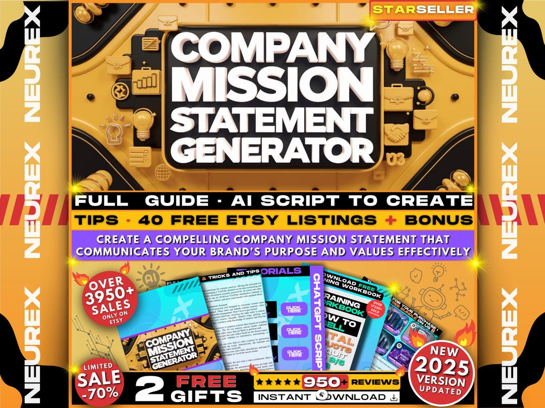 Chatgpt Company Mission Statement Generator Prompt, Corporate Identity ...