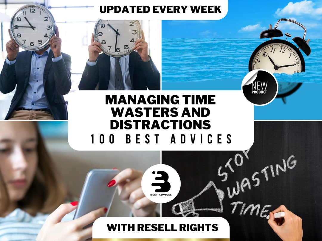 How to Manage Time Wasters Time Management Strategies, Productivity ...