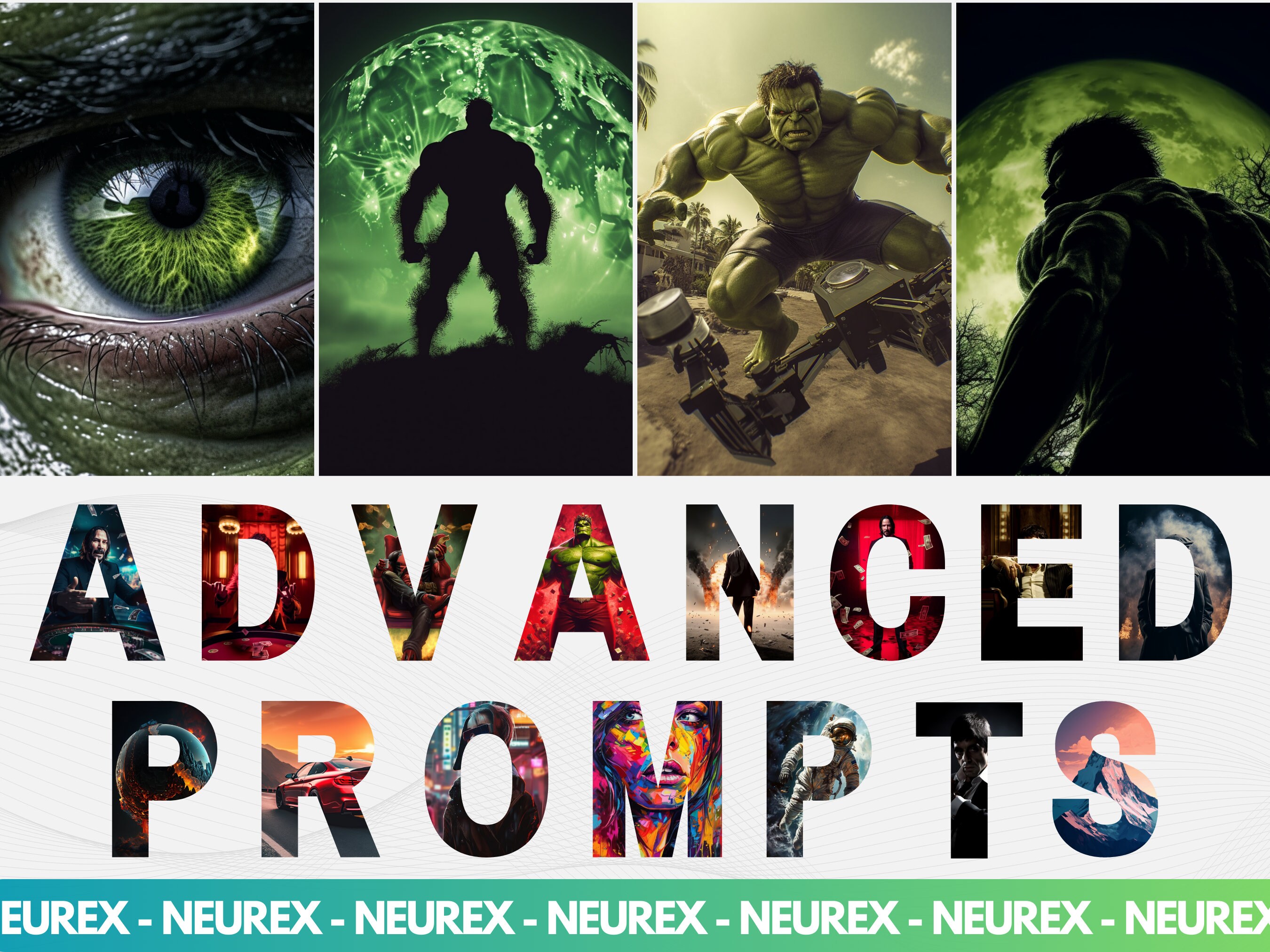 Hulk Midjourney Prompts Hulk SVG Green Goliath Stories Bruce Banner ...