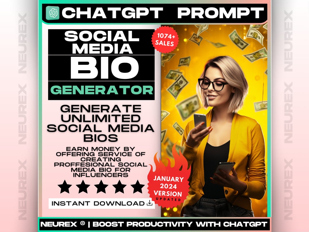 How to Optimize Your Social Media Profile Social Media Bio Generator ...