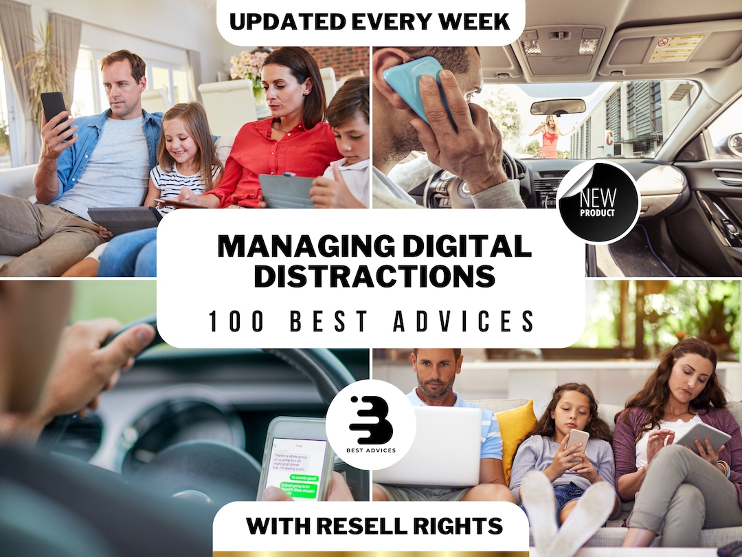 How to Overcome Digital Distractions Digital Distraction Coping ...