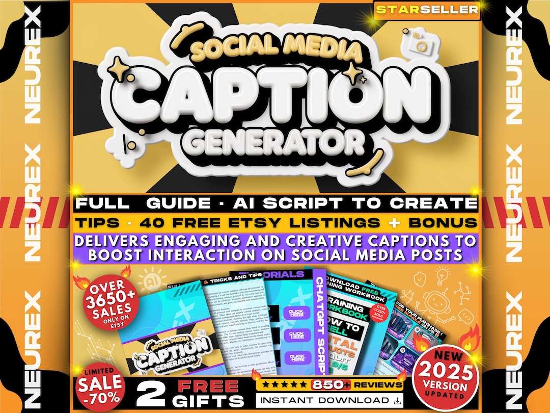 Chatgpt Social Media Caption Generator Prompt, Boost Engagement ...