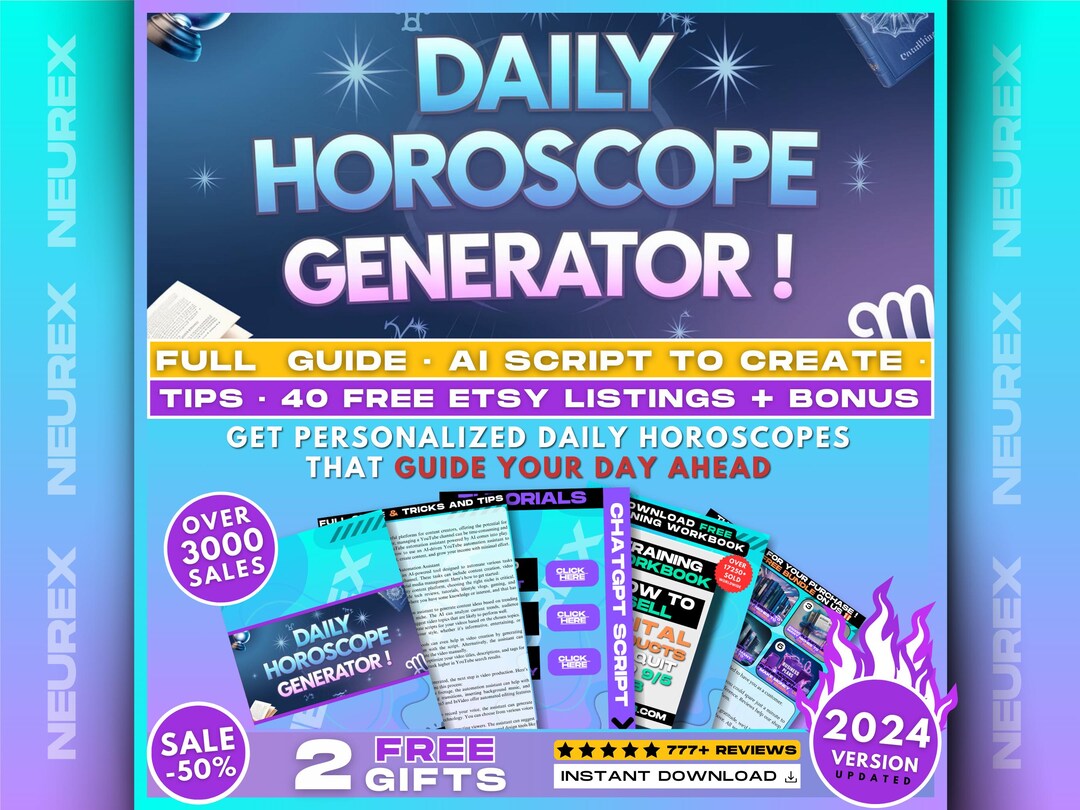 Chatgpt Daily Horoscope Generator Prompt, Astrology Insights, Zodiac Predictions, Daily Guidance ...