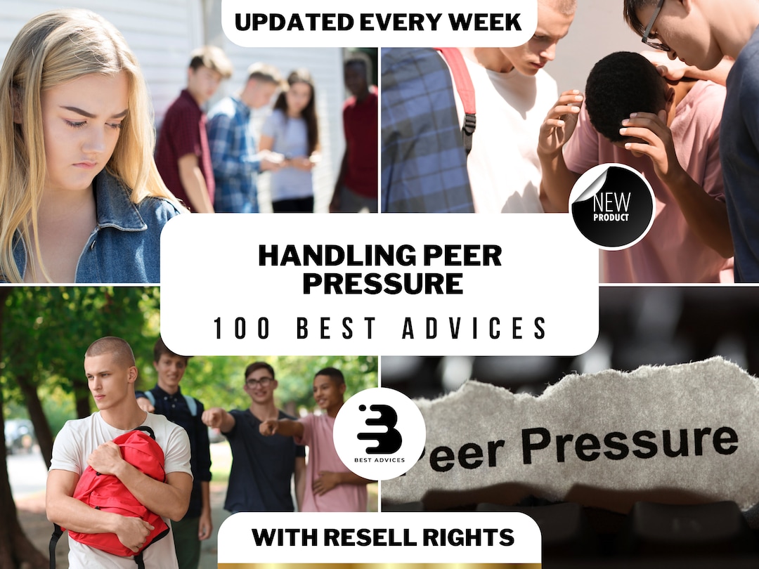 How to Deal With Peer Pressure Gracefully Peer Pressure Management ...