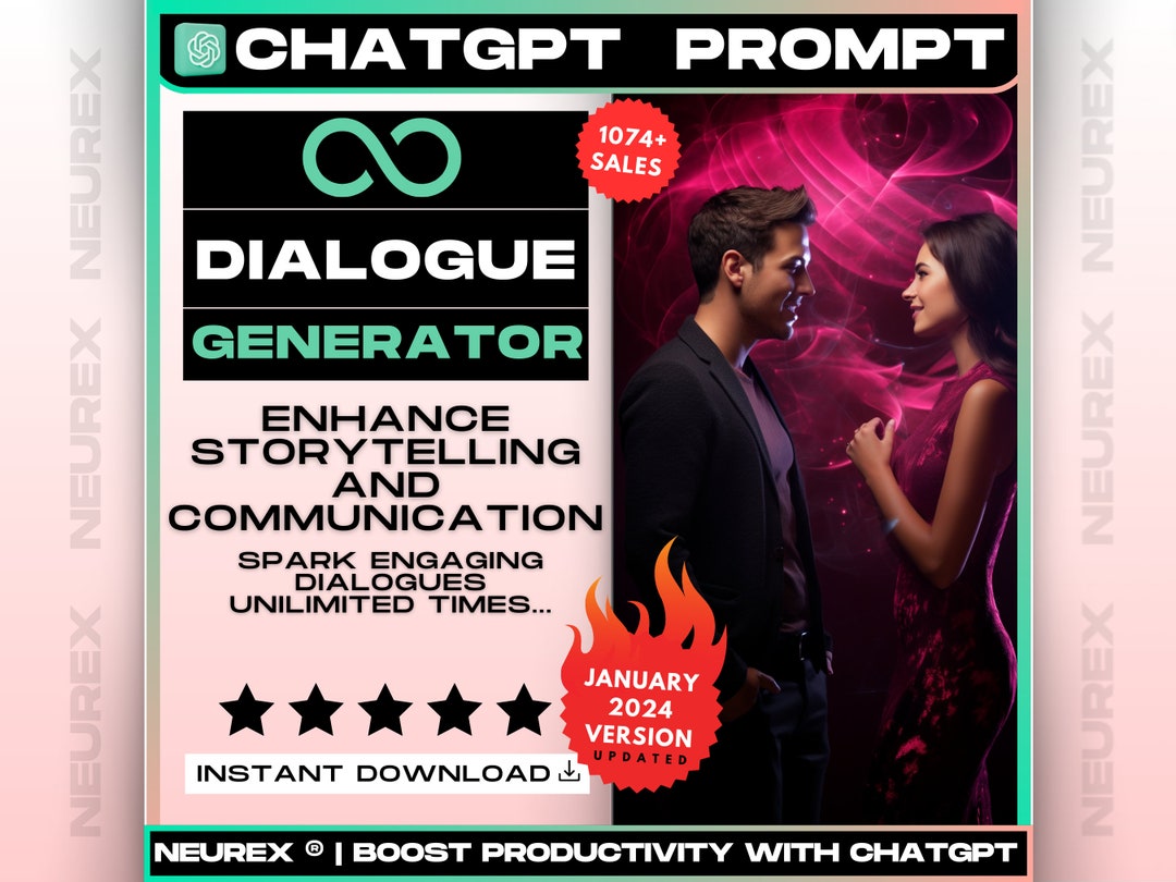 Dialogue Chatgpt Prompts Character Voice Sharpening Engaging ...