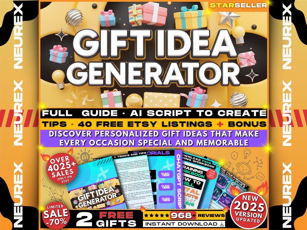 Chatgpt Gift Idea Generator, Personalized Gift Suggestions, Unique ...