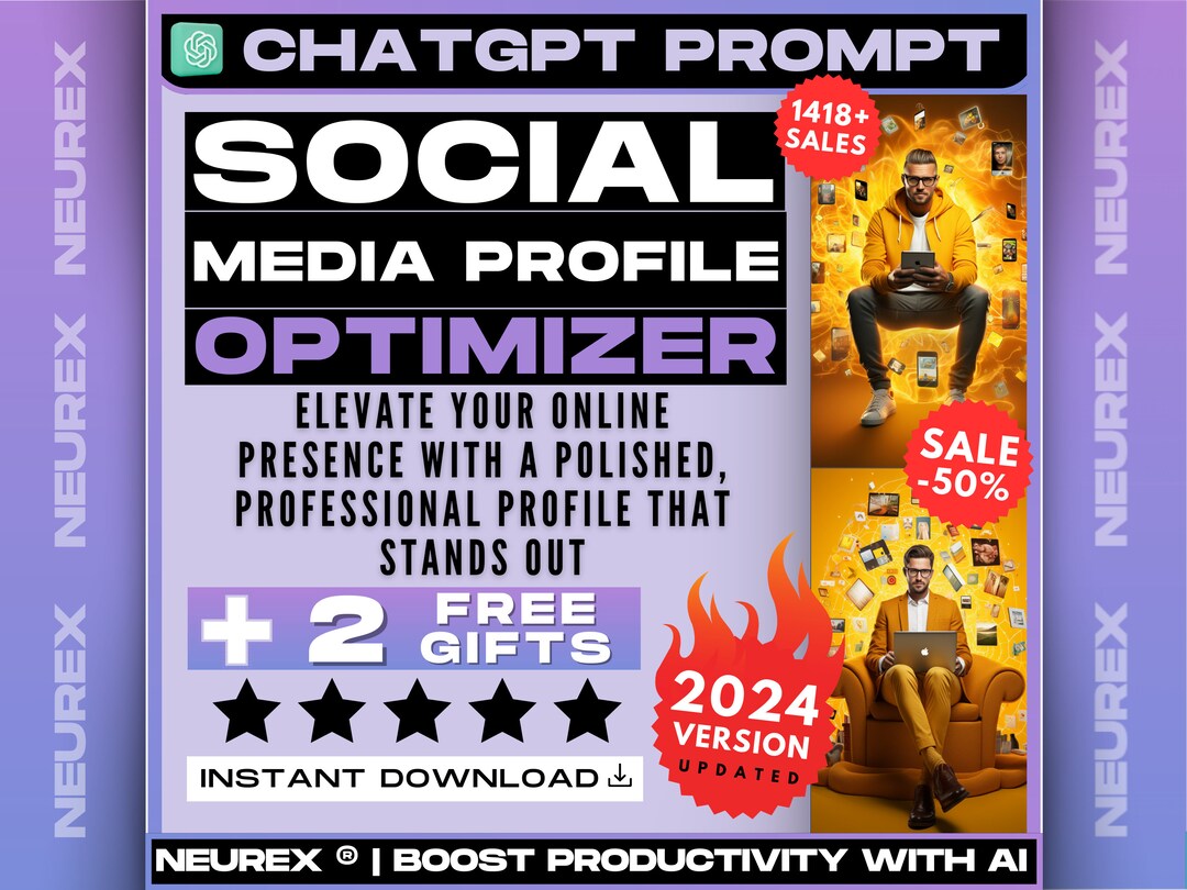 Chatgpt Social Media Profile Optimizer Prompt, Profile Enhancement ...