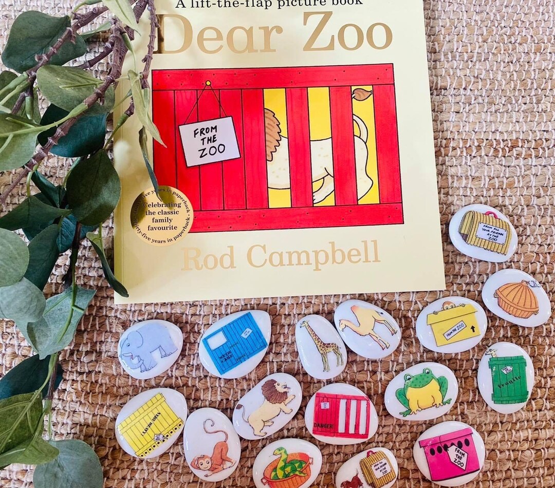 Dear Zoo Story Stones - Etsy Australia