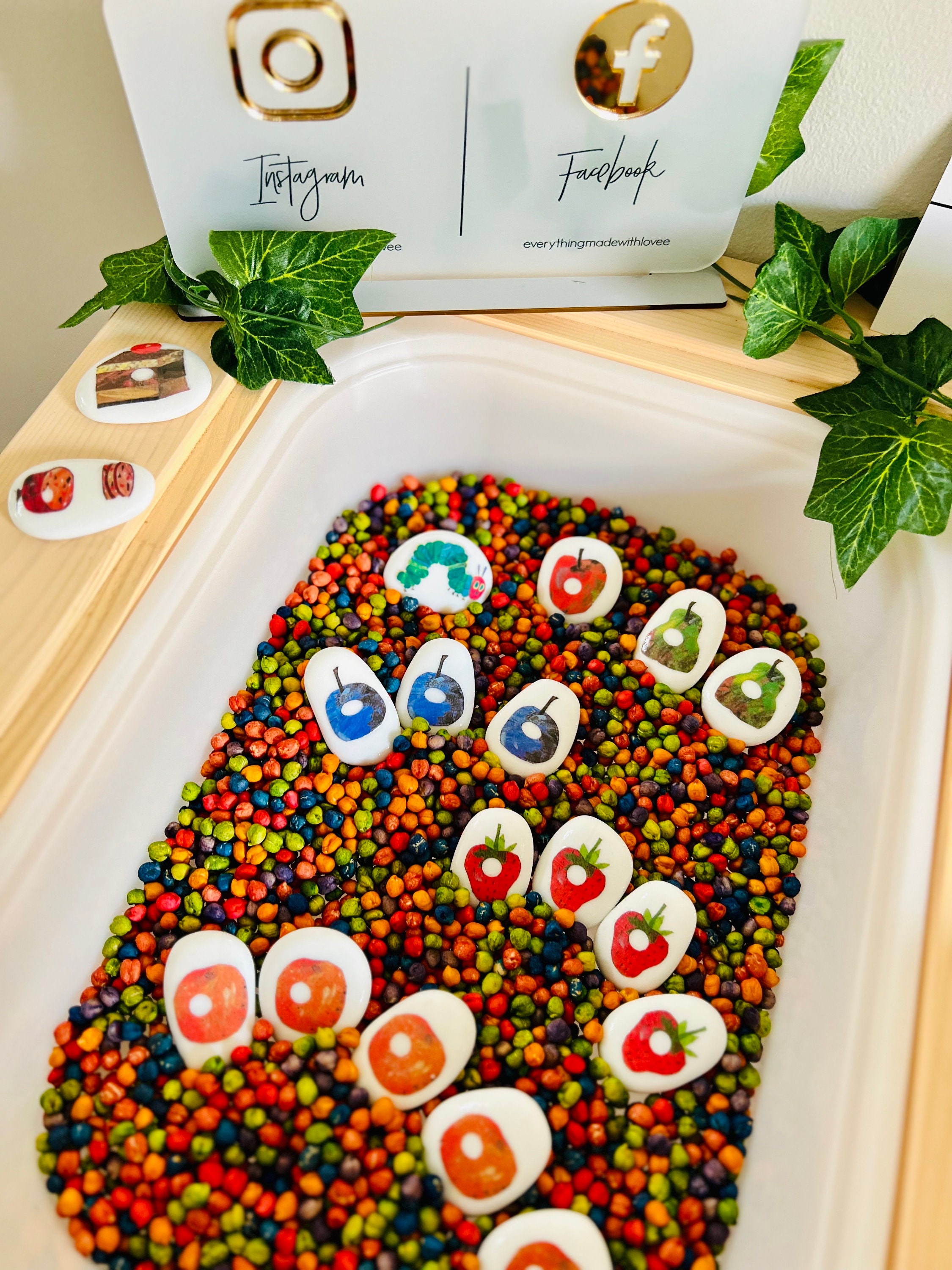 The Very Hungry Caterpillar Story Stones - Etsy Australia