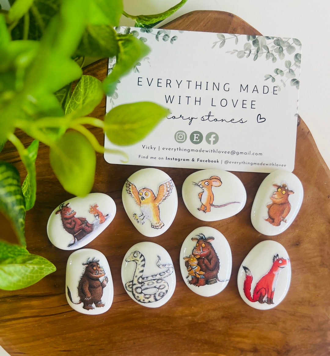 Gruffalo Story Stones - Etsy