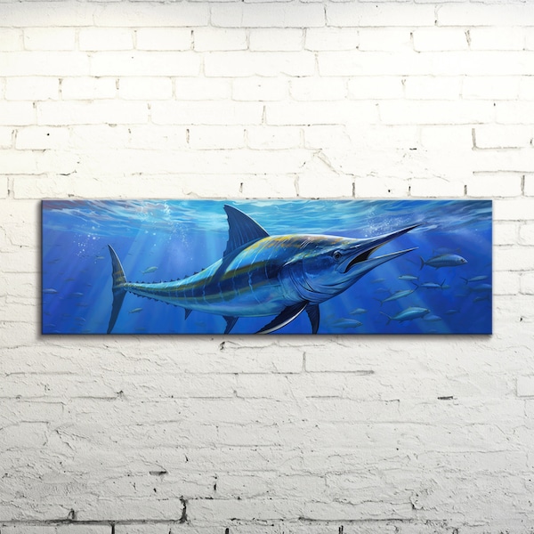Marlin Painting - Etsy