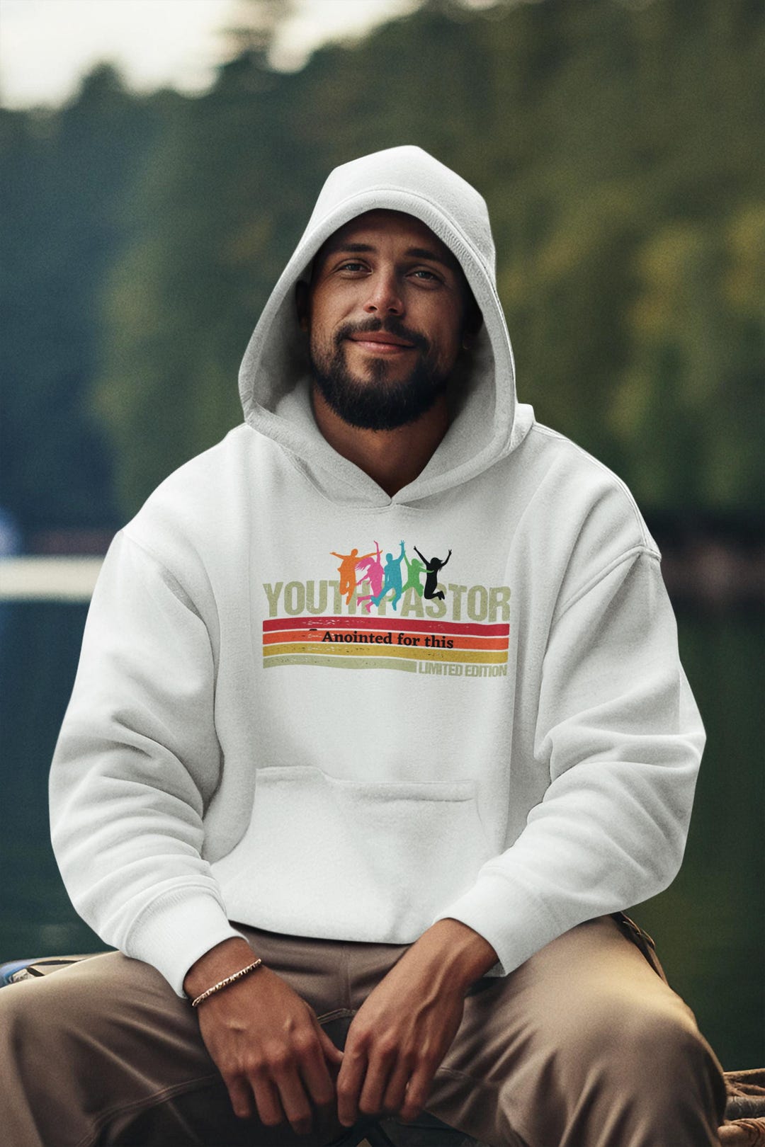 Christian Merch, Youth Pastor Hoodie Lightweight, Christian Sweatshirt ...