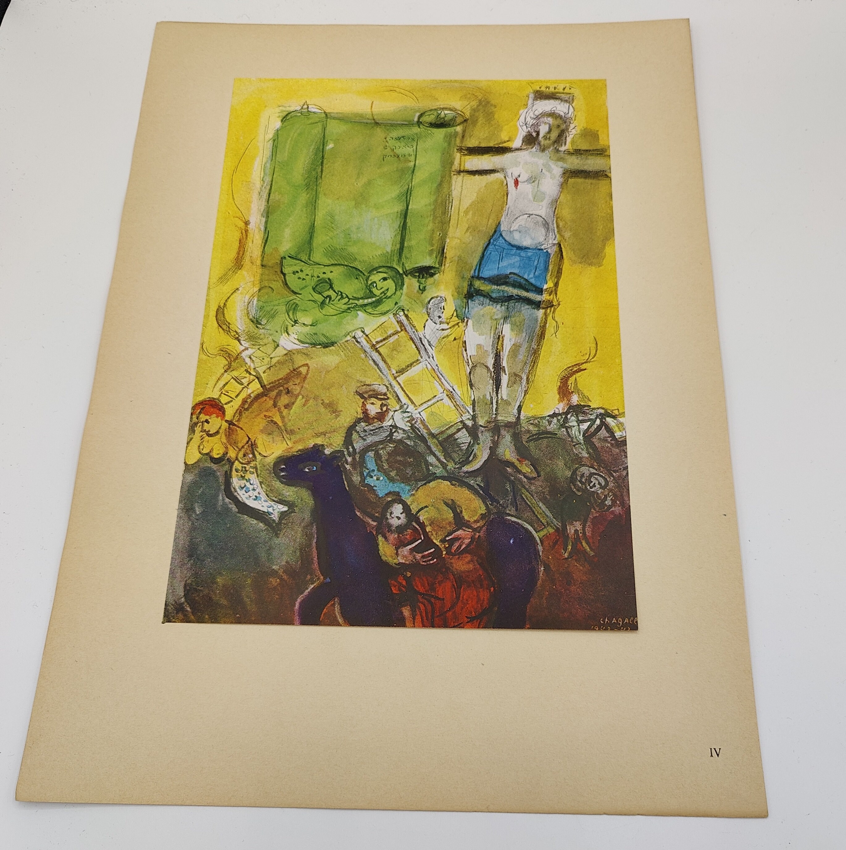 CHAGALL Very Rare Lithograph Sixteen Paintings Editions of the Oak - Etsy