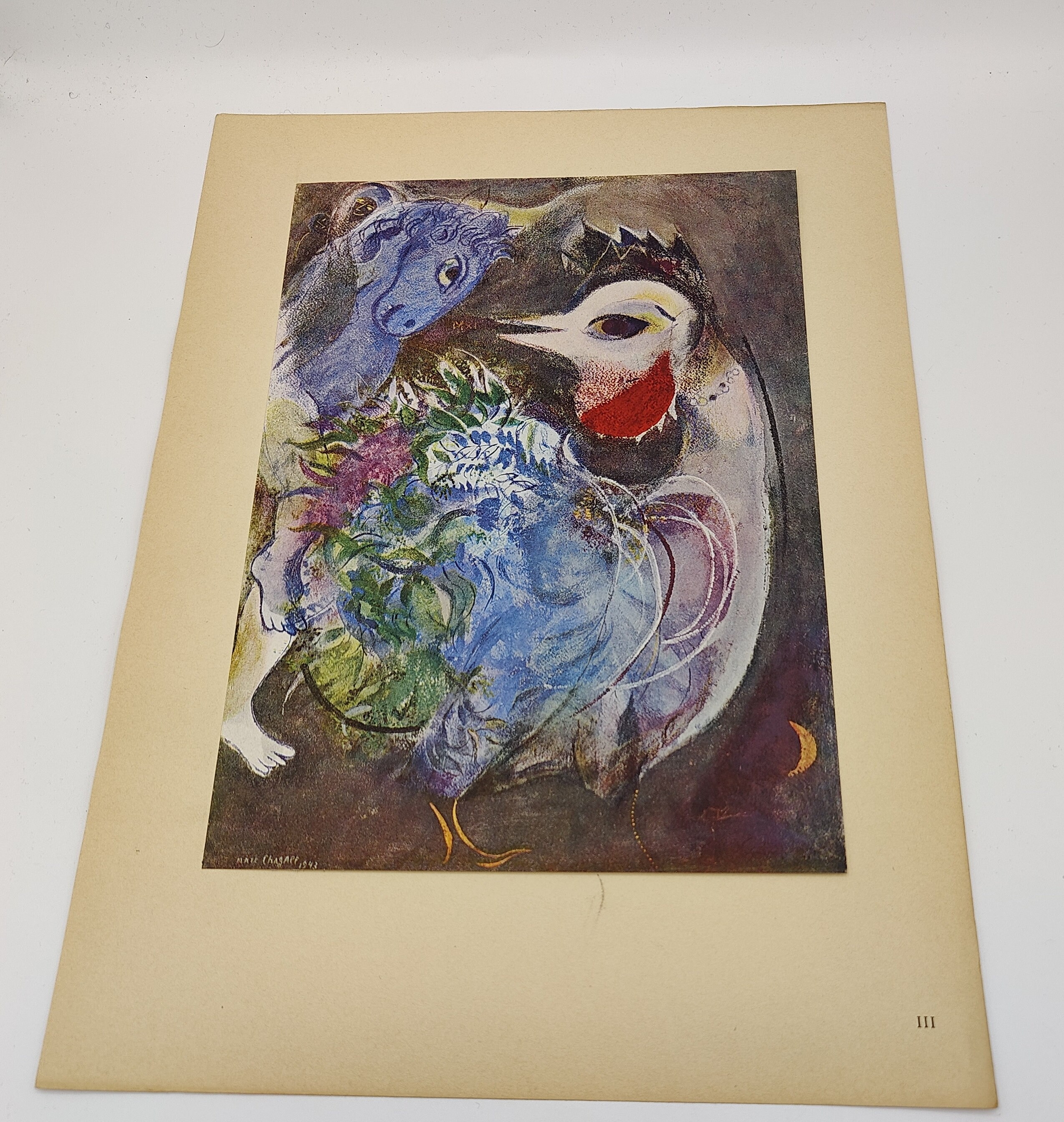 CHAGALL Very Rare Lithograph Sixteen Paintings Editions of the Oak - Etsy