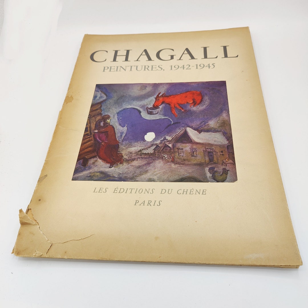 CHAGALL Very Rare Lithograph Sixteen Paintings Editions of the Oak - Etsy