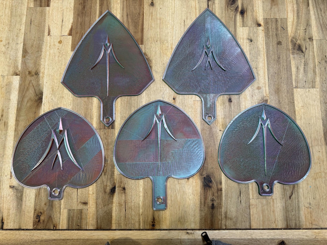 3D Printed Polynesian Fans - Etsy