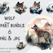 Watercolor Farm Animals Clipart Mega Bundle High Quality PNG Digital ...