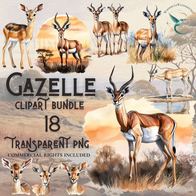 Gazelle - Etsy