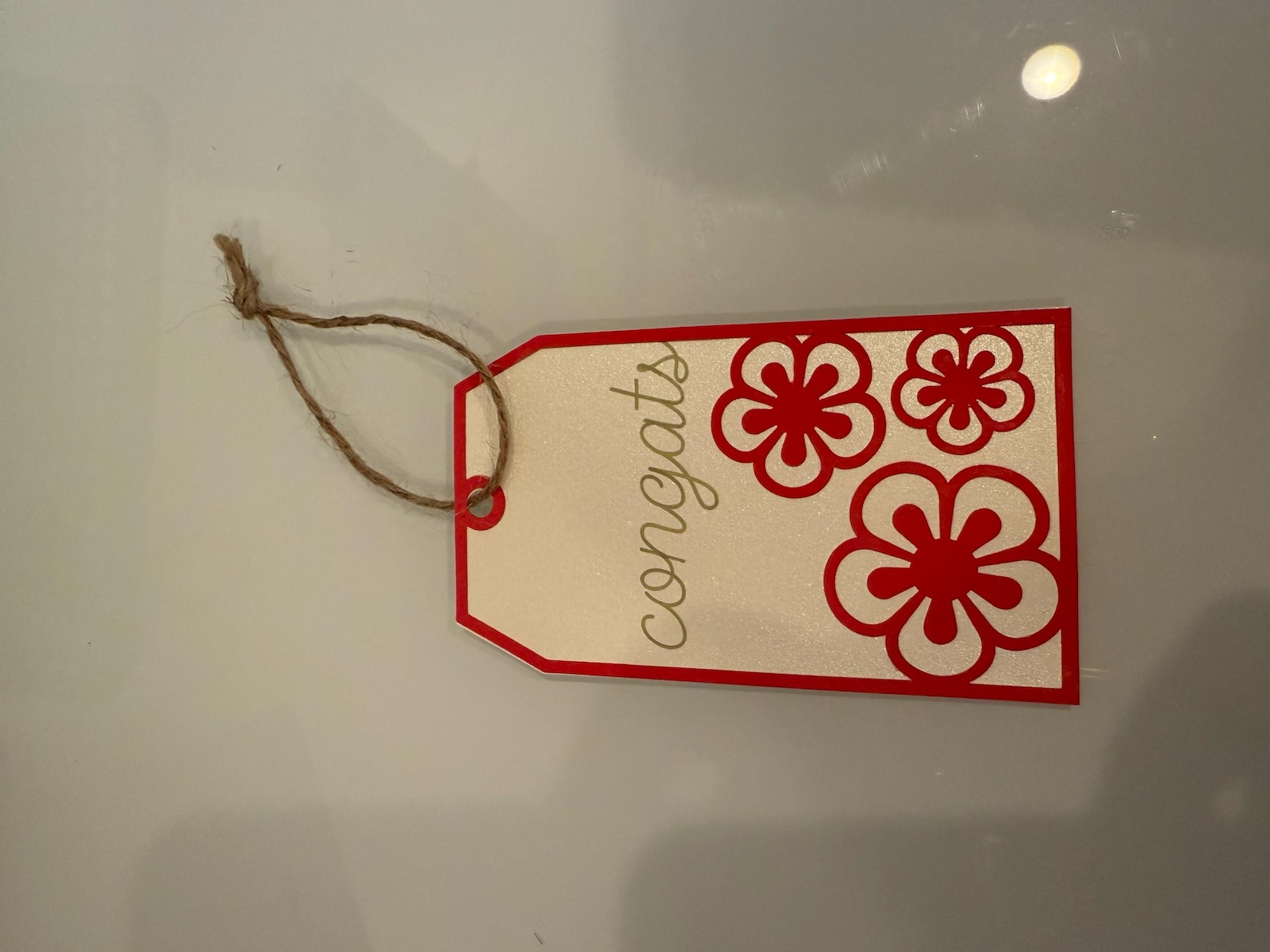 Personalized Card Stock Gift Tag – Custom 'from' , 'to' for Any ...