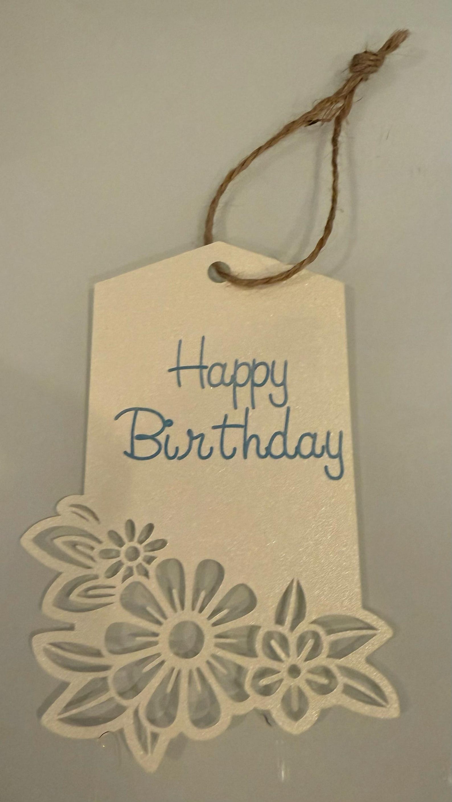 Personalized Card Stock Gift Tag – Custom 'from' , 'to' for Any ...